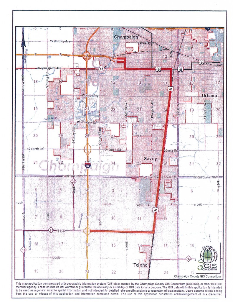 IDOT - I-57 Night Bridge Work Closure - City of Champaign