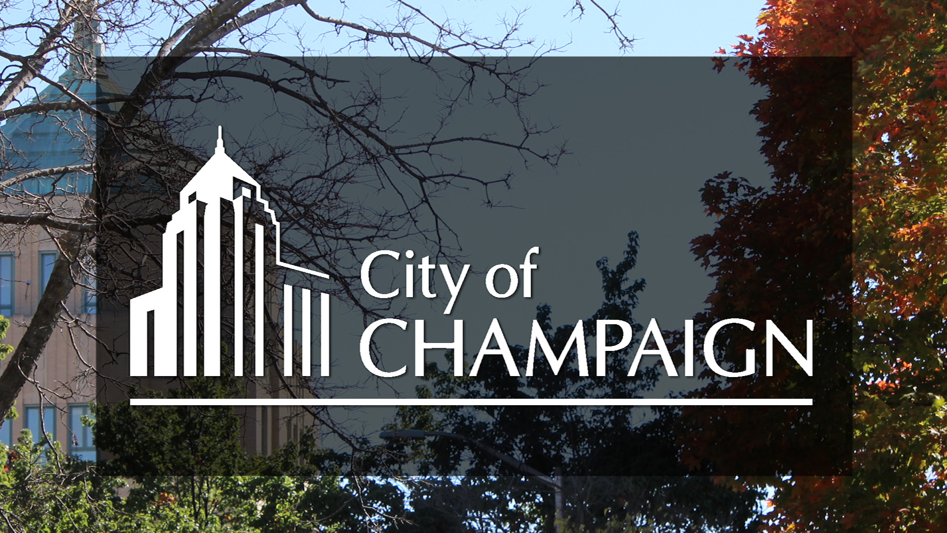 CGTV Debuts New Welcome from Mayor Feinen - City of Champaign