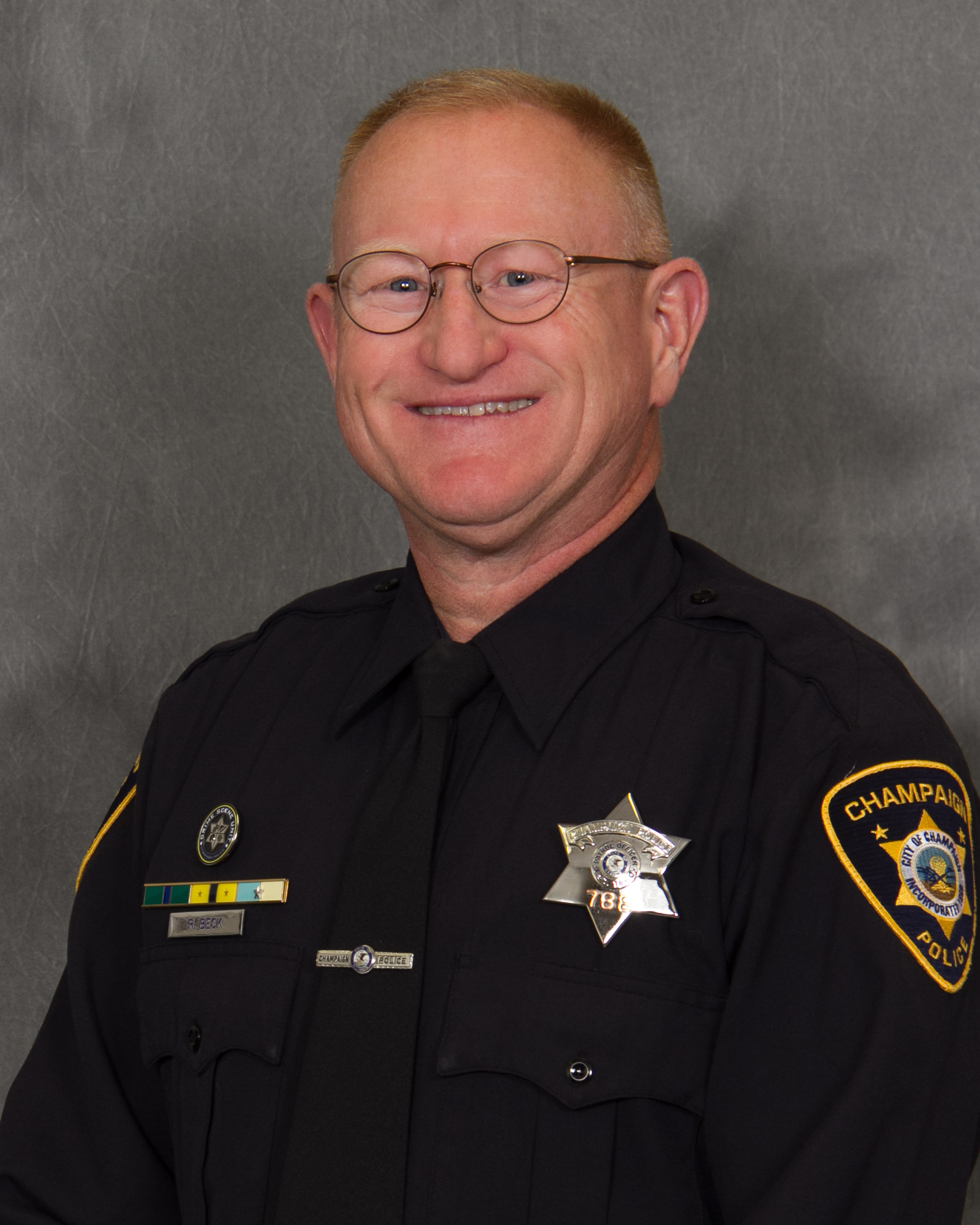 Champaign Police Officer Russell Beck Retires - City of Champaign