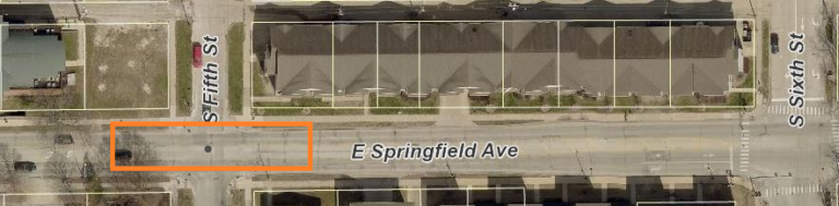 Springfield Avenue Lane Closure (at the intersection of South Fifth ...