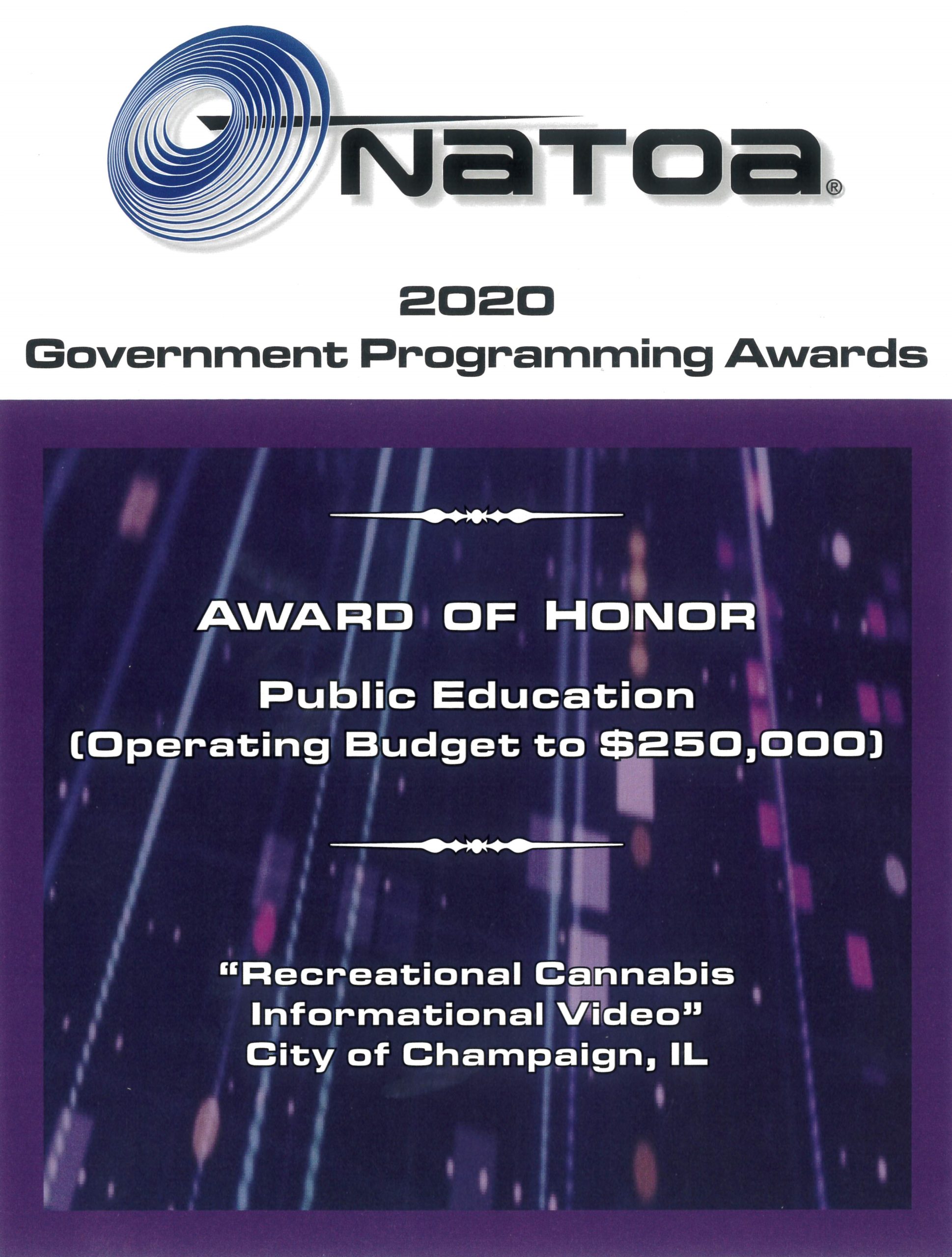 Awards and Recognitions - City of Champaign