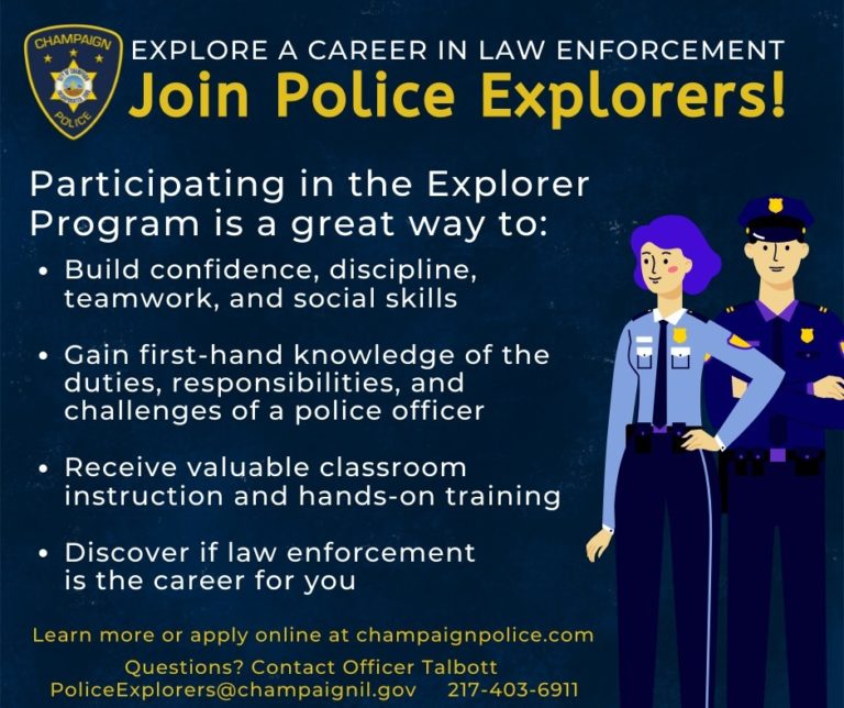 Police Explorer Program - City of Champaign