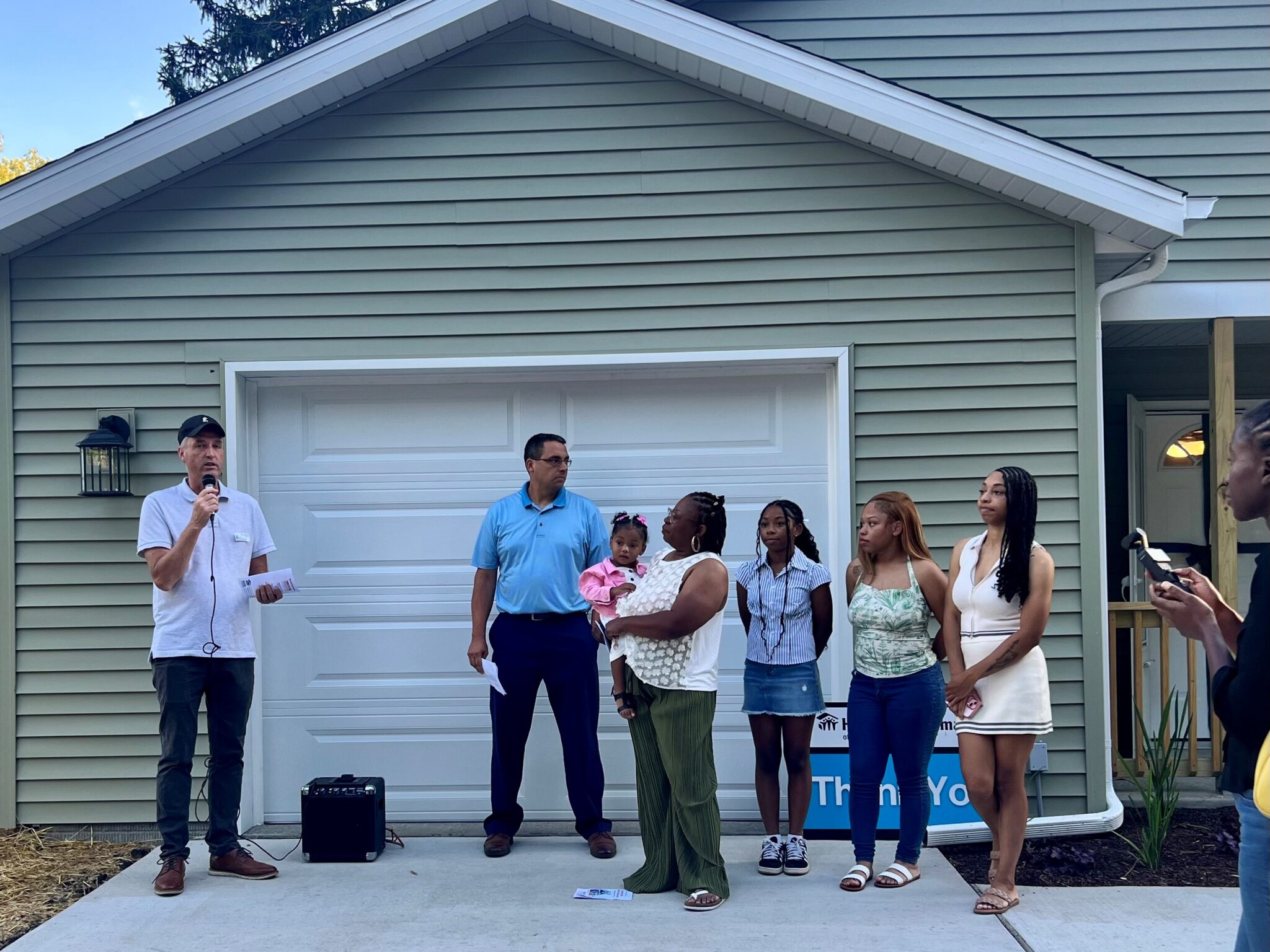 Neighborhood Services staff Habitat for Humanity Home Dedication - City ...